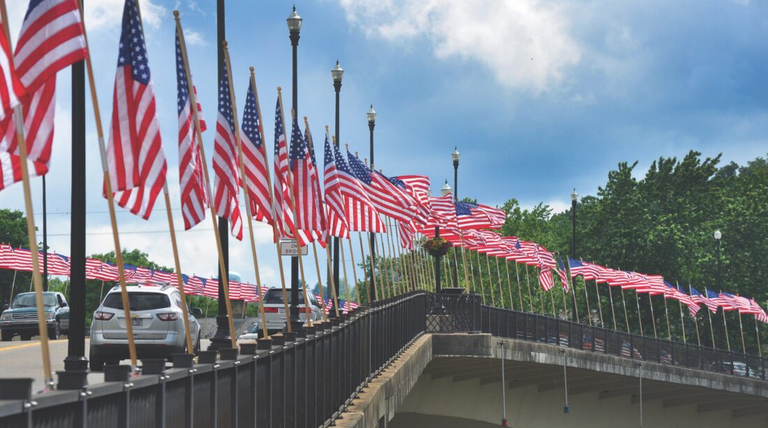 Bridge of Heroes flag sponsorships now available | News, Sports, Jobs ...